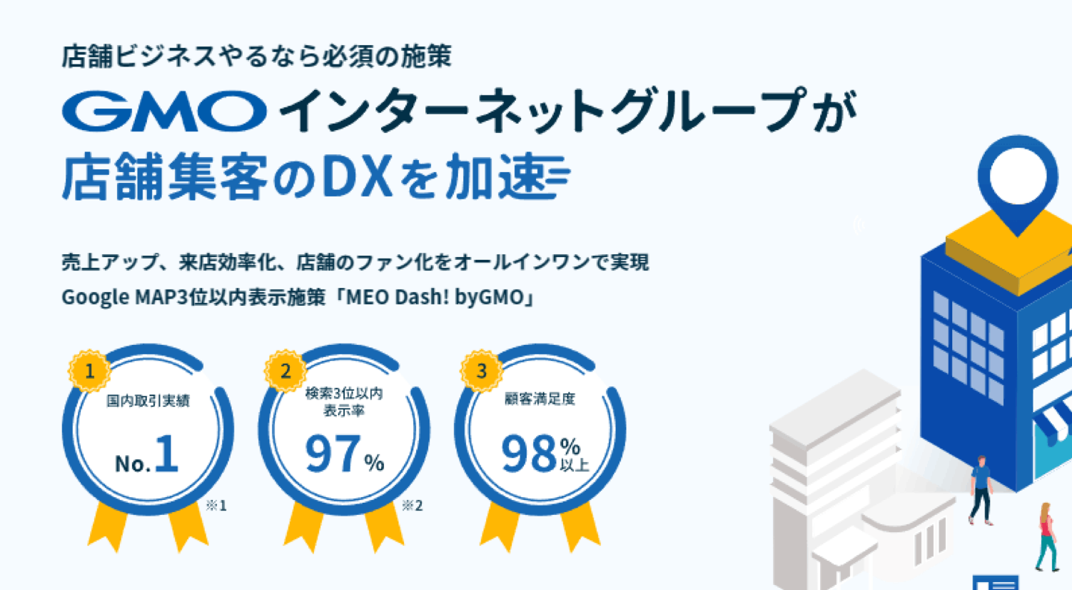 GMOインターネットグループが集患対策のDXを加速「MEO Dash! byGMO」 | クリニック開業ナビ